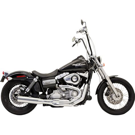 Bassani Xhaust 1d18r 91 17 Dyna B1 Power 2 1 Full System Chrome