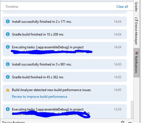 Where To Find Out Recent Ide Error In Android Studio Stack Overflow
