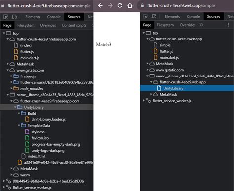 Flutter Unity Widget Firebase deploy firebaseapp.com working but web.app not - Stack Overflow