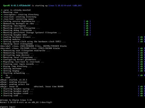 Alpine Linux Comment Lutiliser Et Y Installer Un Serveur Web Next
