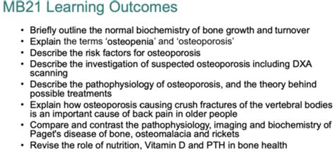 L4 Fragile Bones And Crush Fractures Flashcards Quizlet