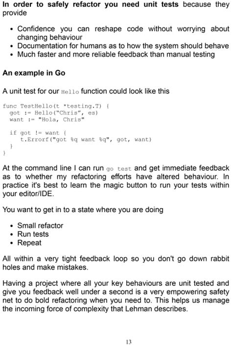 Learn Go With Tests