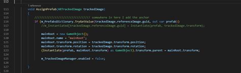 3d Model Doesnt Stay When Tracked Image Is Out Of Camera Unity