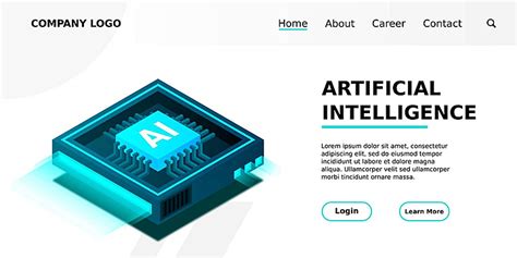 Aicloud Computing Concepts With Neural Networks Logo Ai Isometric