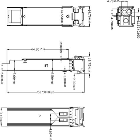 1 25gbps Sfp Bi Directional Transceiver 20km