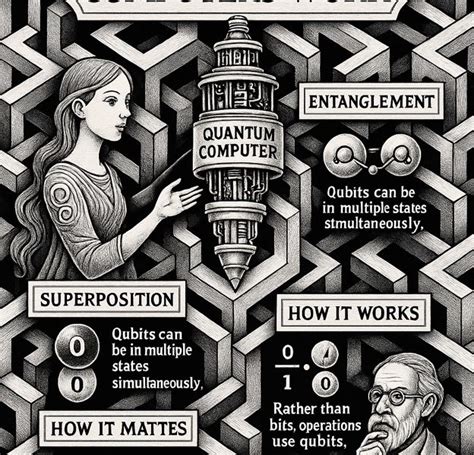 How Quantum Computers Work Infographic Best Infographics