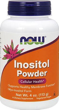NOW Inositol Powder — купить инозитол витамин Б8 недорого в Москве