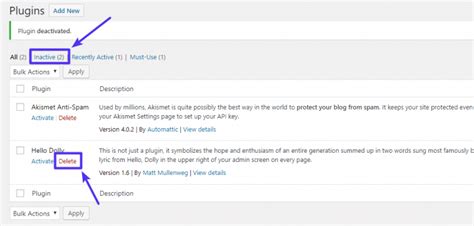 How To Disable WordPress Plugins No Access To WP Admin