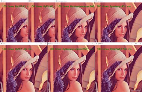 opencvsharp学习笔记3 opencv如何扫描图像、利用查找表和计时 遍历、修改mat像素 csdn博客