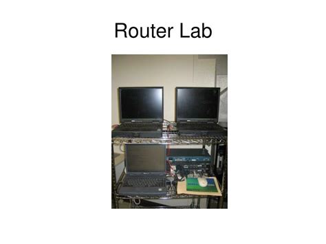 PPT Router Lab PowerPoint Presentation Free Download ID