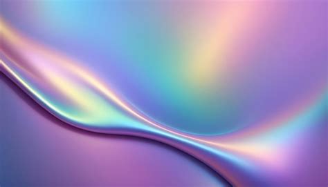 Premium Photo Iridescent Clean Gradient Background