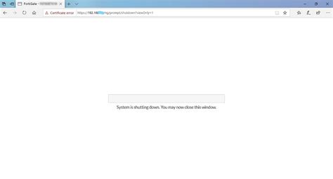 Cara Shutdown Fortigate Firewall Sebardi Blog