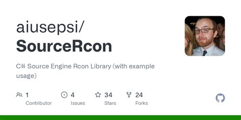 Github Aiusepsisourcercon C Source Engine Rcon Library With Example Usage