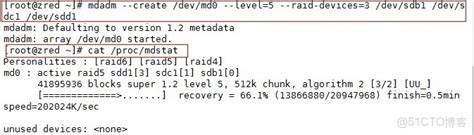 linux配置磁盘阵列raid 0、raid1 、raid5 、raid6 、raid10 我有一个博客，厉害吧？的技术博客 51cto博客