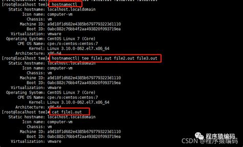 linux下tee命令详解及c c 代码实现 墨天轮