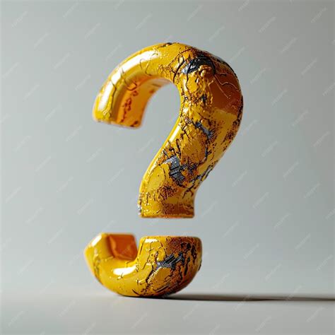Premium Photo 3d Yellow Question Mark Faq Problem Background Images Hd Wallpapers