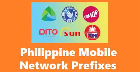 Complete List of Philippine Mobile Network Prefixes 2025