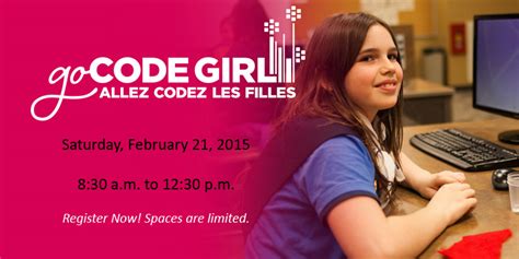 Go Code Girl This February Software Hamilton