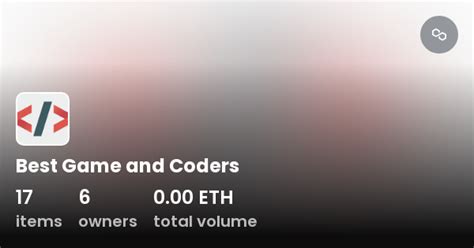 Best Game And Coders Collection Opensea