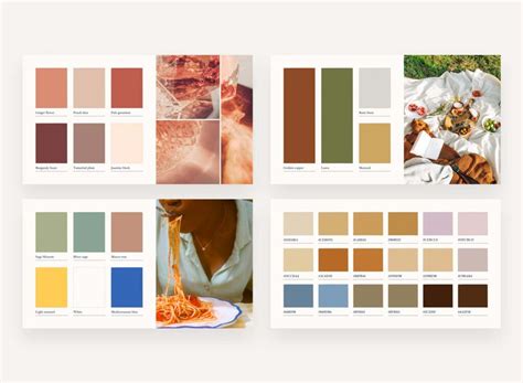 2025 트렌드 컬러 필수 5가지 색상 컬러 코드 복사 가능 Simple P