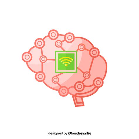 Wireless Brain Sensor Clipart Free Download