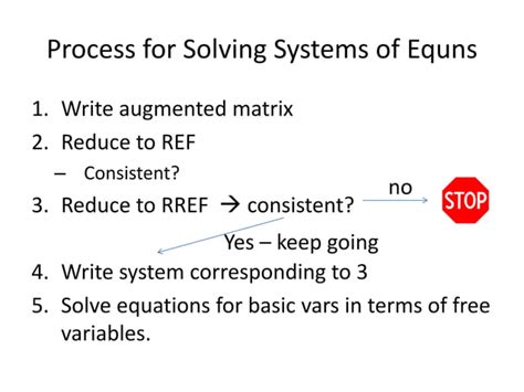 Lecture 01 Row Operations And Row Reduction Ppt