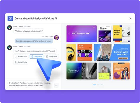 Try Our Ai Document Generator Visme