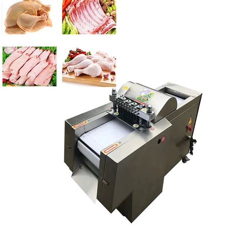 Electric Meat Cube Cutter Fish Dicer Cube Cut Goat Pork Meat Cutting