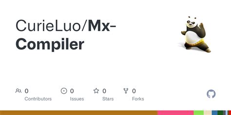 github curieluo mx compiler