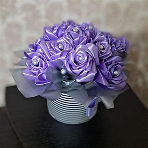 Атласні рози — ціна 350 грн у каталозі Штучні квіти Купити товари для дому та побуту за