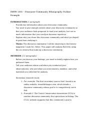 Discourse Community Ethnography Analyzing A Literary Magazine Course Hero