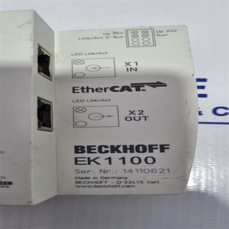 Pvc Backhoff Ek1100 Beckhoff Ethercat Coupler For Control Panel Industrial Size Fix At Rs