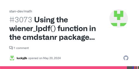 Using The Wienerlpdf Function In The Cmdstanr Package To Implement A