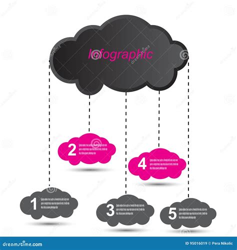 Infographic Design Template Stock Vector Illustration Of Board Abstract 95016019