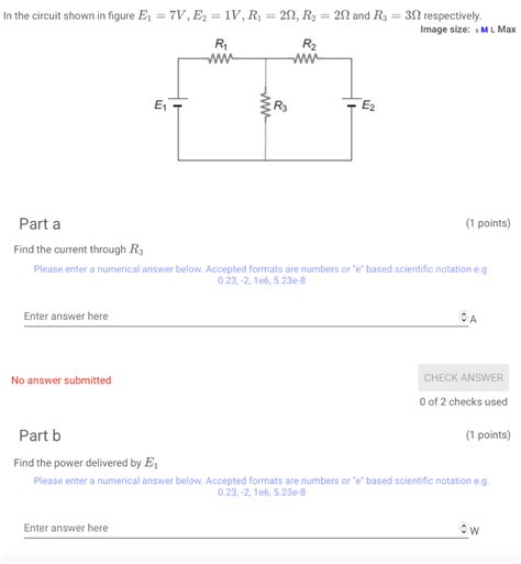 Solved In The Circuit Shown In Figure E Chegg Com