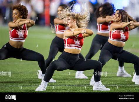 Houston Tx Usa 16th Sep 2023 The Cougar Dolls Dance Team Performs