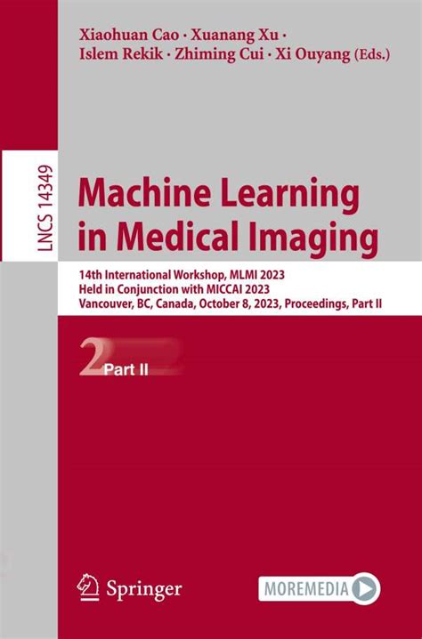 Machine Learning In Medical Imaging Buch Jpc