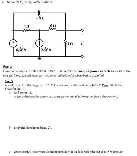 solved a solve for vo using nodal analysis part 2 based on