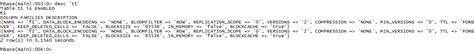 hbase 常用shell命令 五三中 博客园