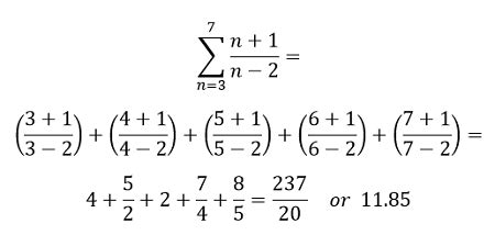 Sigma Summation Notation Overview Examples Lesson Study