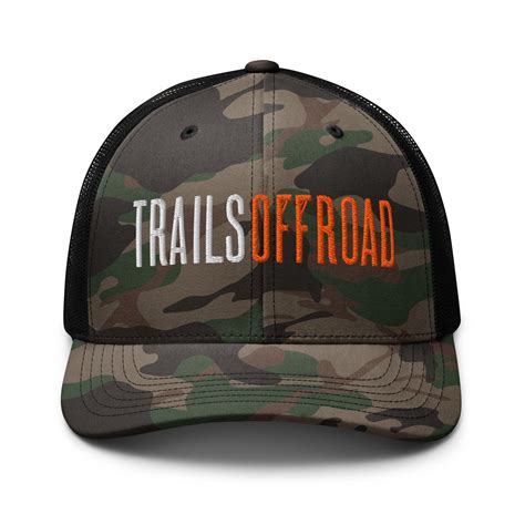 Trails Offroad Camouflage Trucker Hat Trails Offroad Shop