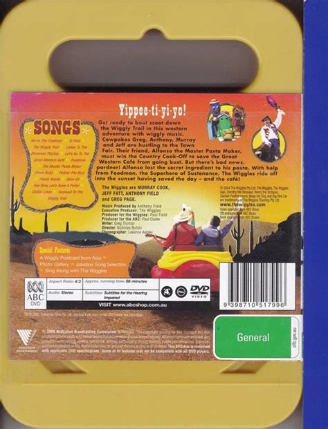 The Wiggles Cold Spaghetti Western Dvd 2004 Region 4 Original