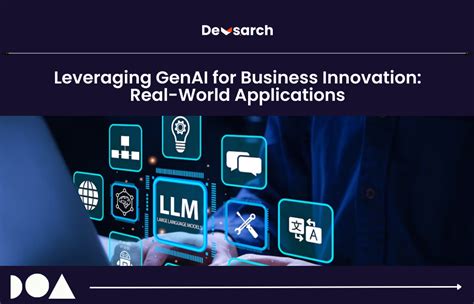 Leveraging Genai For Business Innovation Real World Applications