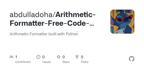 Github Abdulladohaarithmetic Formatter Free Code Camp Arithmetic