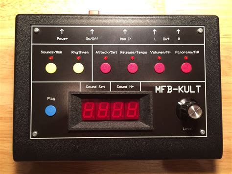 Matrixsynth Mfb Kult Rare Vintage Drum Machine Synth