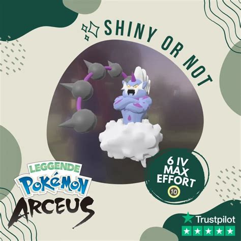 Thundurus Therian Shiny Legends Pokémon Arceus 6 Iv Alpha Leggende