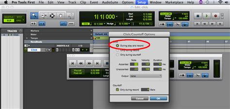 How To Set Up A Click Track In Pro Tools First