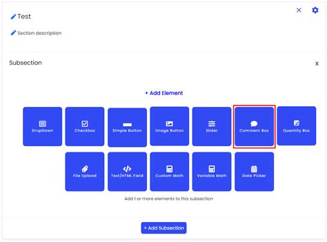 Comment Box Stylish Cost Calculator