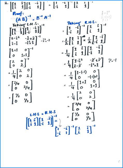 Adamjee Coaching Matrices And Determinants Exercise 23