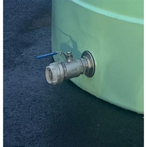 Citerne Azote Simple Paroi Pehd 12 500 L Vanne Inox 3 Citernes à Eau Pehd Cuves à Eau